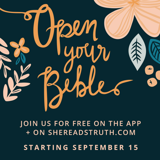 Open Your Bible - Heather's Dish